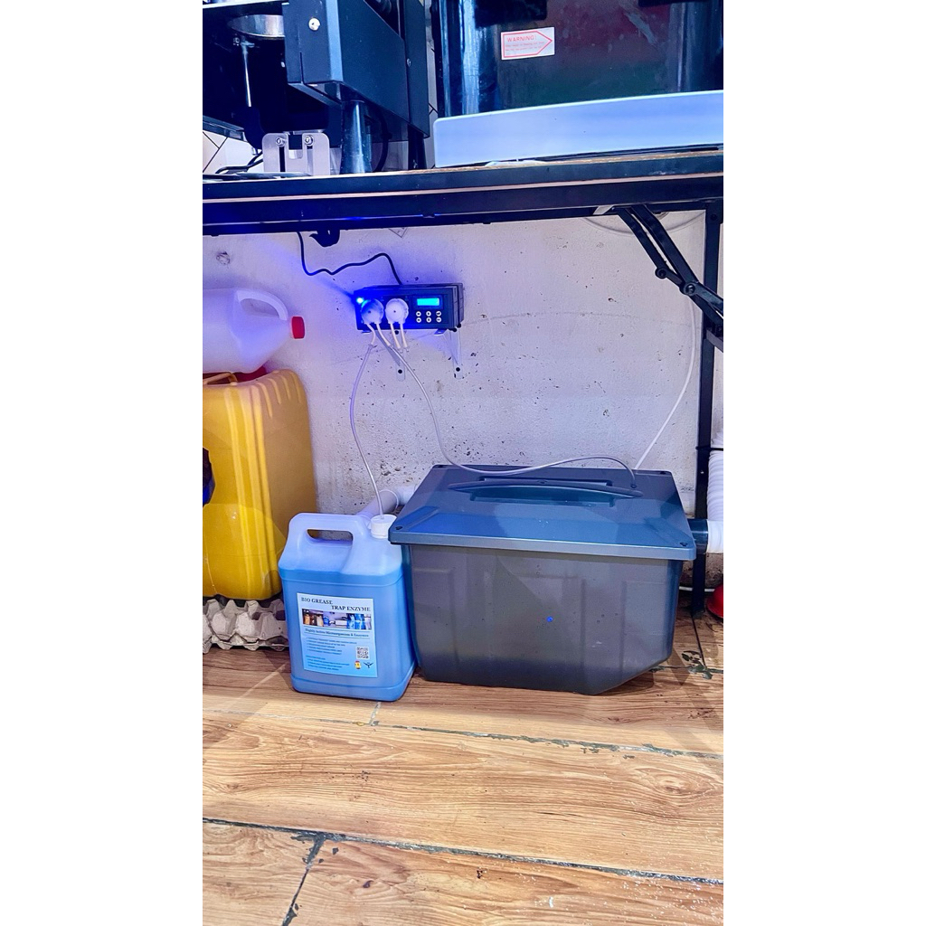 Grease trap + Auto Dosing Pump + Bio Grease Trap Enzyme | Shopee Malaysia