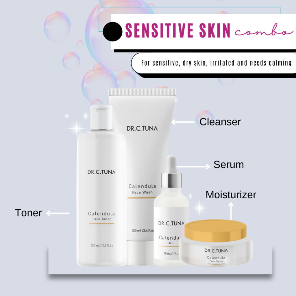 Farmasi Sensitive Skin Combo (Calendula Set) | Shopee Malaysia