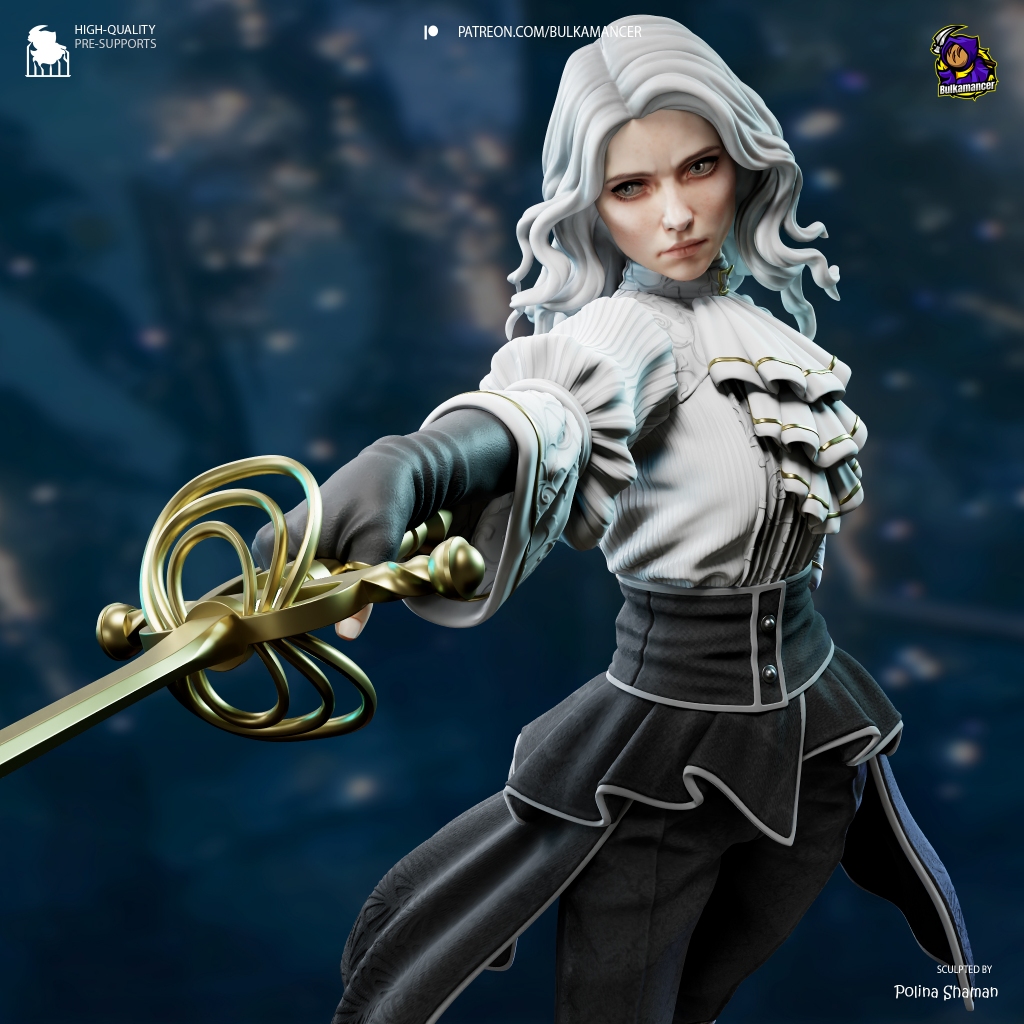 Bulkamancer Sculps Alicia - Clair Obscur: Expedition 33 1/8 scale 3d ...