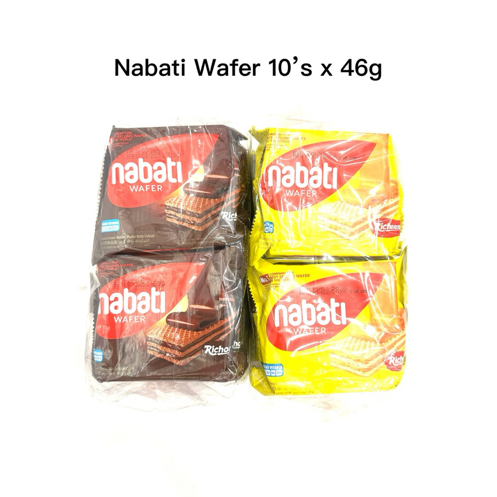 (Outer) Nabati Wafer 10’s x 46g Keju / Coklat | Shopee Malaysia