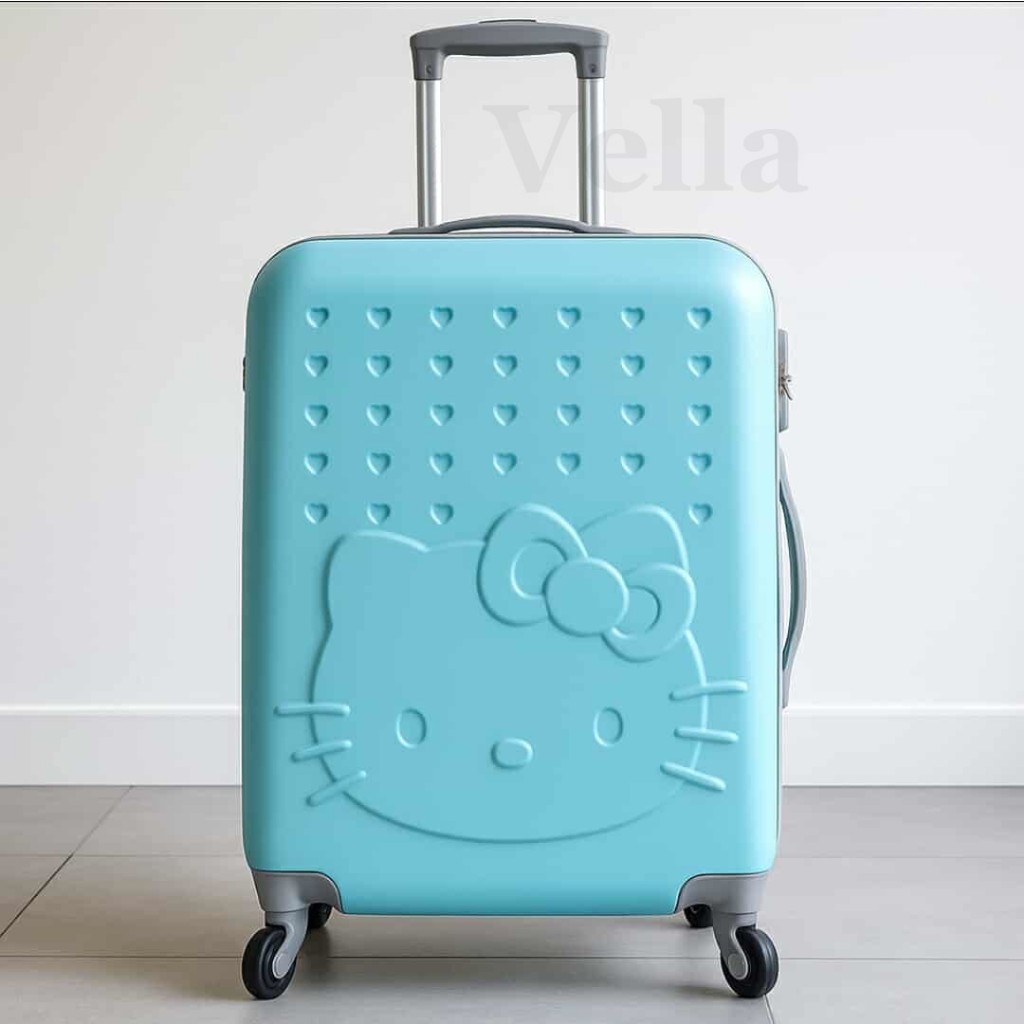 VELLA 24 inch 24" Cute Set Hello Kitty Luggage bag Travel ABS suitcase ...