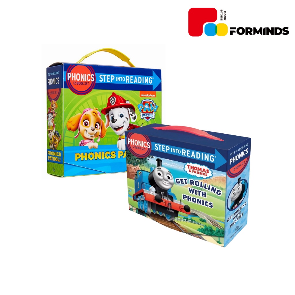 FORMINDS English Picture Book【Step Into Reading Phonics 12-Books Set ...