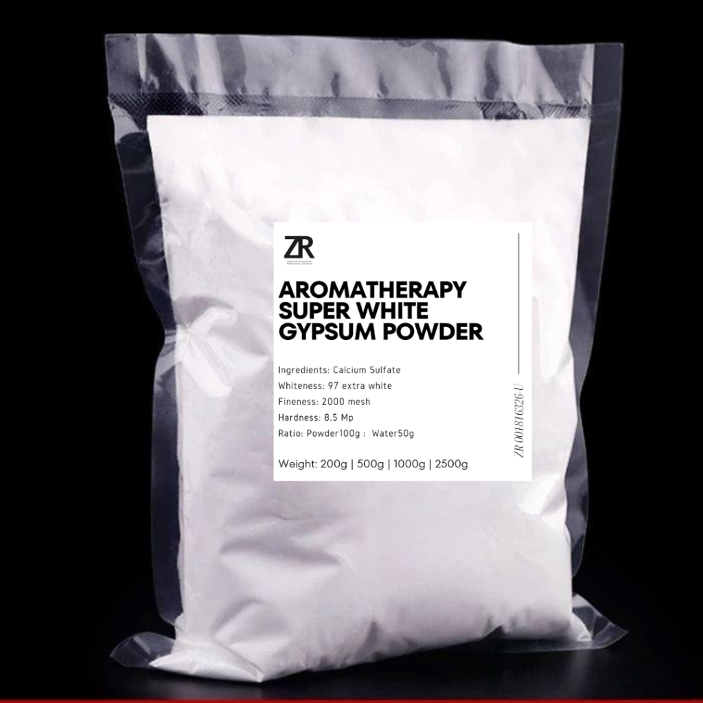 ZR/200g/1kg/2.5kg/Aromatherapy super white gypsum powder/Plaster of ...