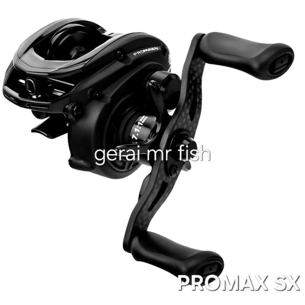 2024 Original PROMAX SX casting fishing reel ( carbon handle / 183g ) | Shopee Malaysia
