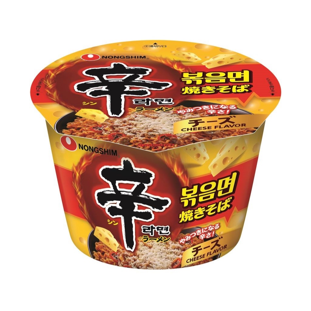 NONGSHIM SHIN Stir Fry Cheese Ramyun (BOWL) 105g | Shopee Malaysia