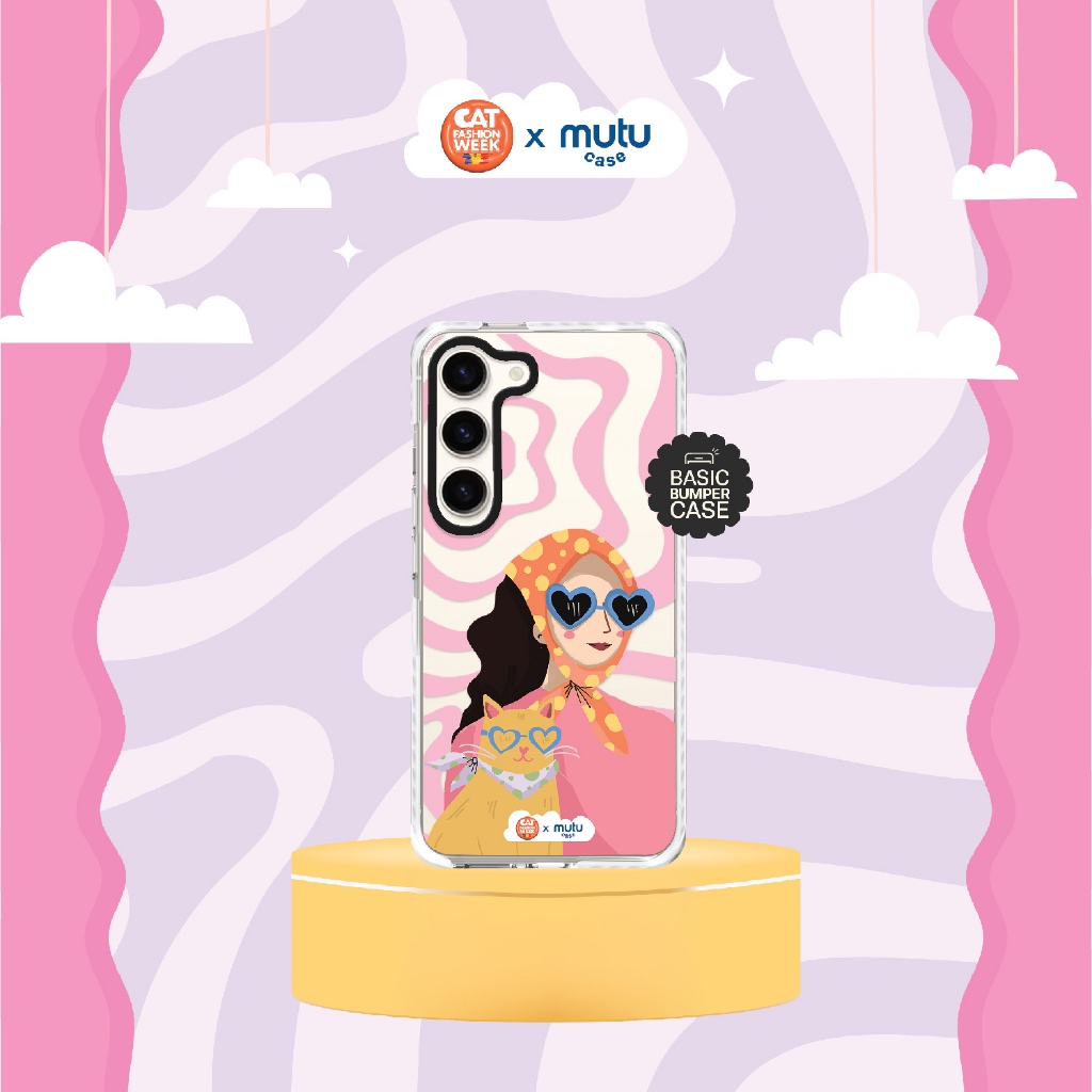 Cat Role Model - TV3 x Mutu Case (Powered by Basic Bumper) Compatible with SAMSUNG S25 ULTRA ...