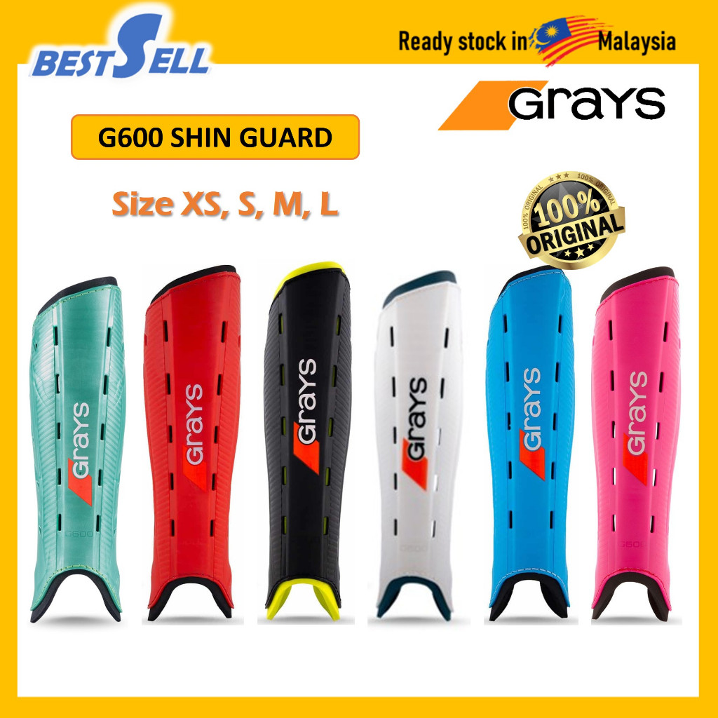 Grays G600 Hockey Shin Guard Hockey Shinguard Shinpad Hoki Impact ...