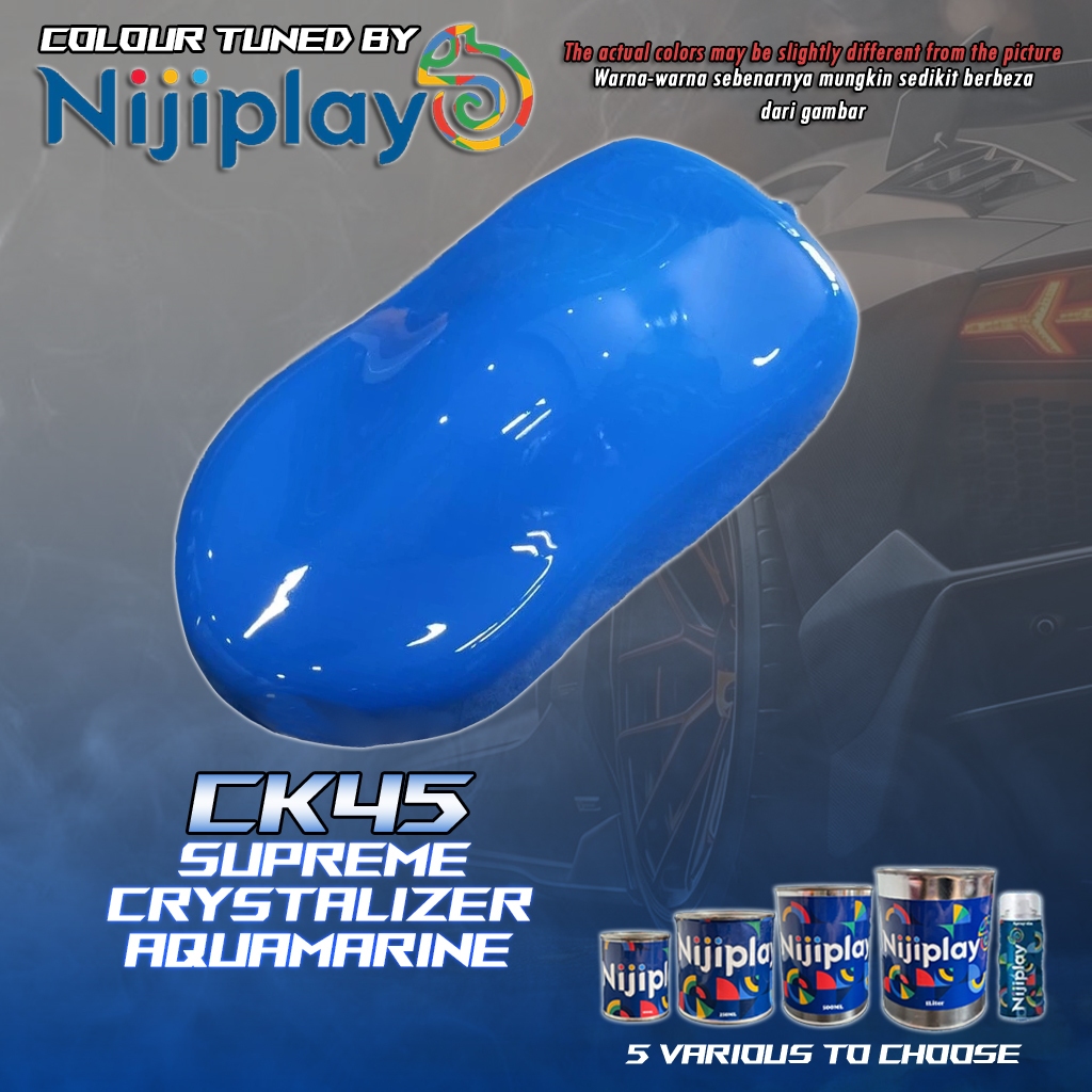 AIKKA CK45 AQUAMARINE SUPREME CRYSTALIZER 2K PAINT | Shopee Malaysia
