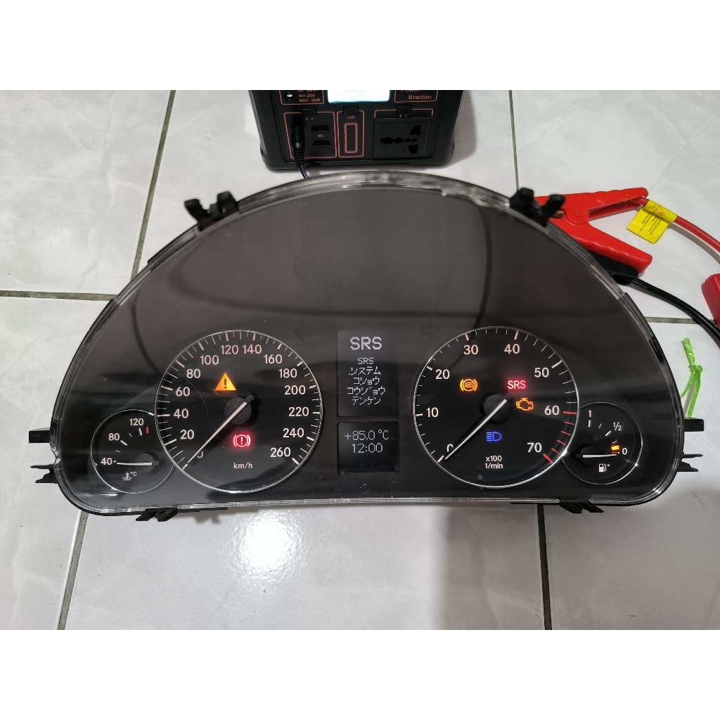 Mercedes W203 Facelift Instrument Cluster Meter KMH | Shopee Malaysia