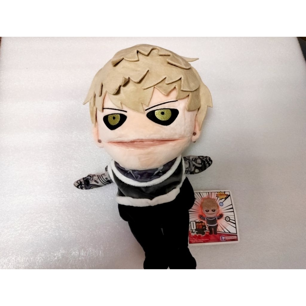 Original One Punch Man Genos Puppet Plush Authentic | Shopee Malaysia