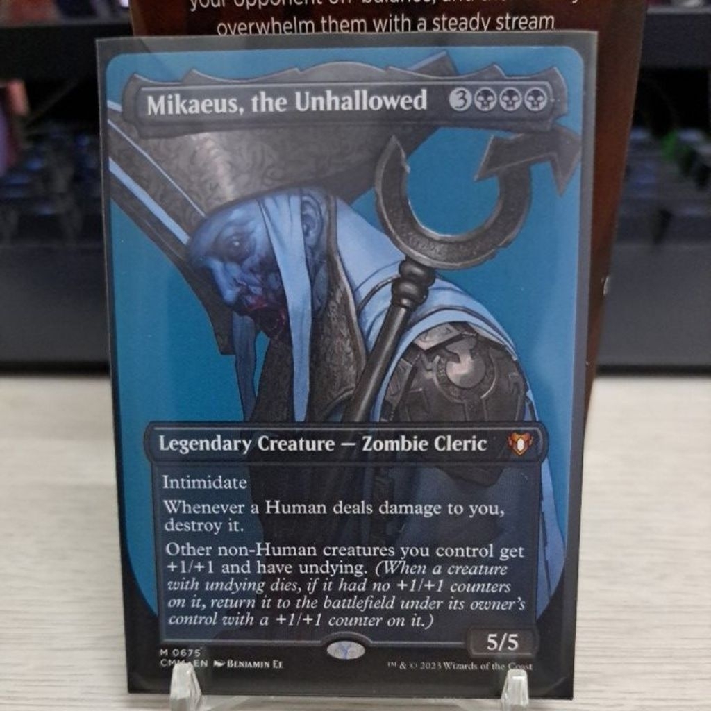 MTG Mikaeus, the Unhallowed (Borderless)(CMM)(Mythic) | Shopee Malaysia