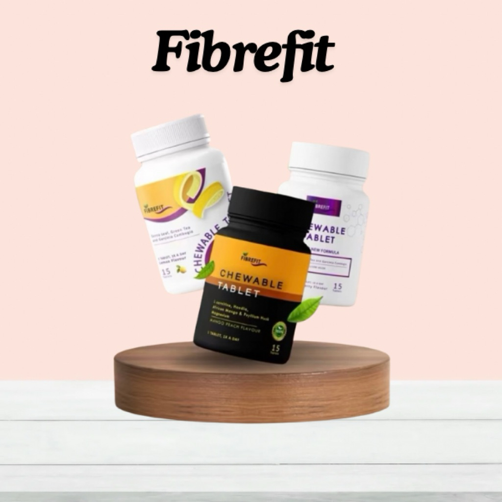 Fibrefit Chewable Tablet Mango Peach Mixbery Advance Lemon Hologram ...