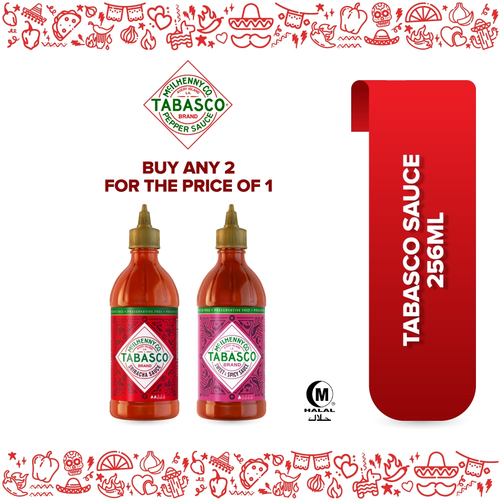 [BUY 1 FREE 1] Tabasco Sauce 256ml | Shopee Malaysia