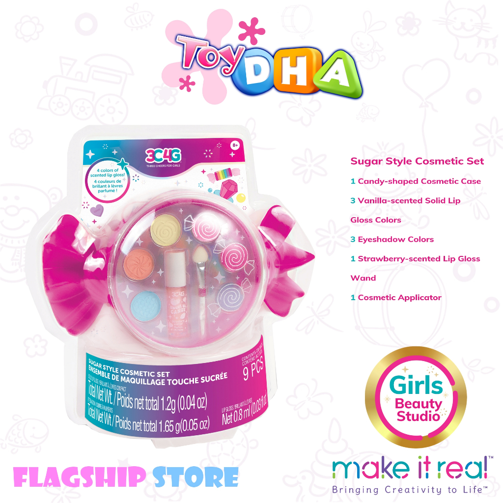 CNY Sales | Make It Real 3C4G Sugar Style Cosmetic Set (10062) Safety ...