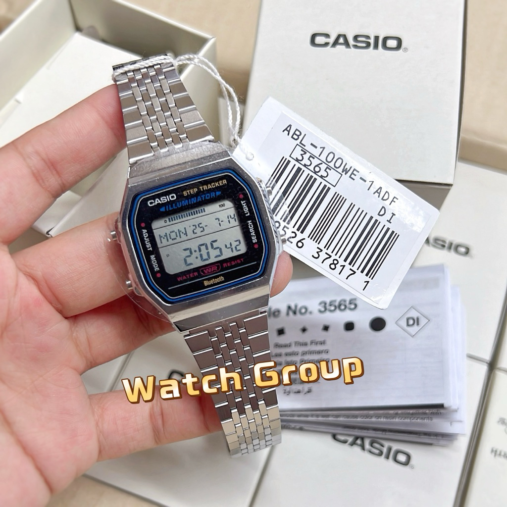 CASIO VINTAGE ABL-100 Smartphone Link Bluetooth Watches / ABL-100WE-1A / ABL-100WE-1 / ABL ...