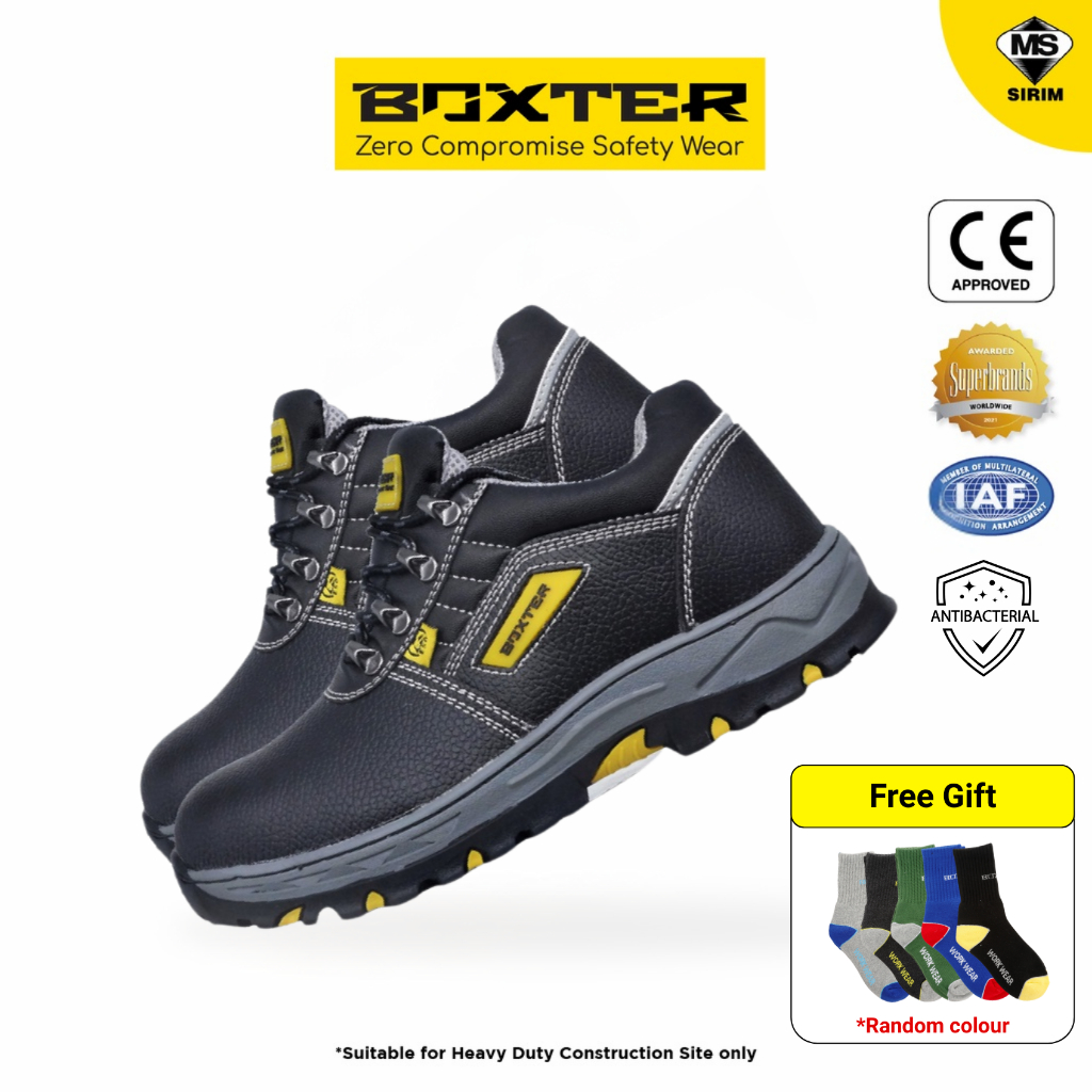 Boxter Ranger Safety Shoes Kasut Keselamatan Unisex SIRIM CE Standard ...