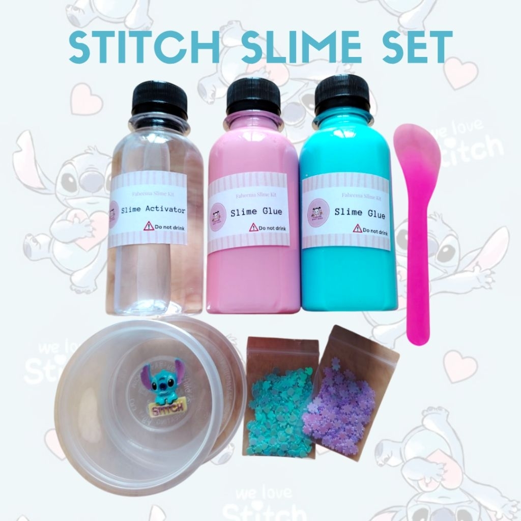 Mainan Slime Kit Set Toy Diy Fluffy with Activator Montessori Sensory ...