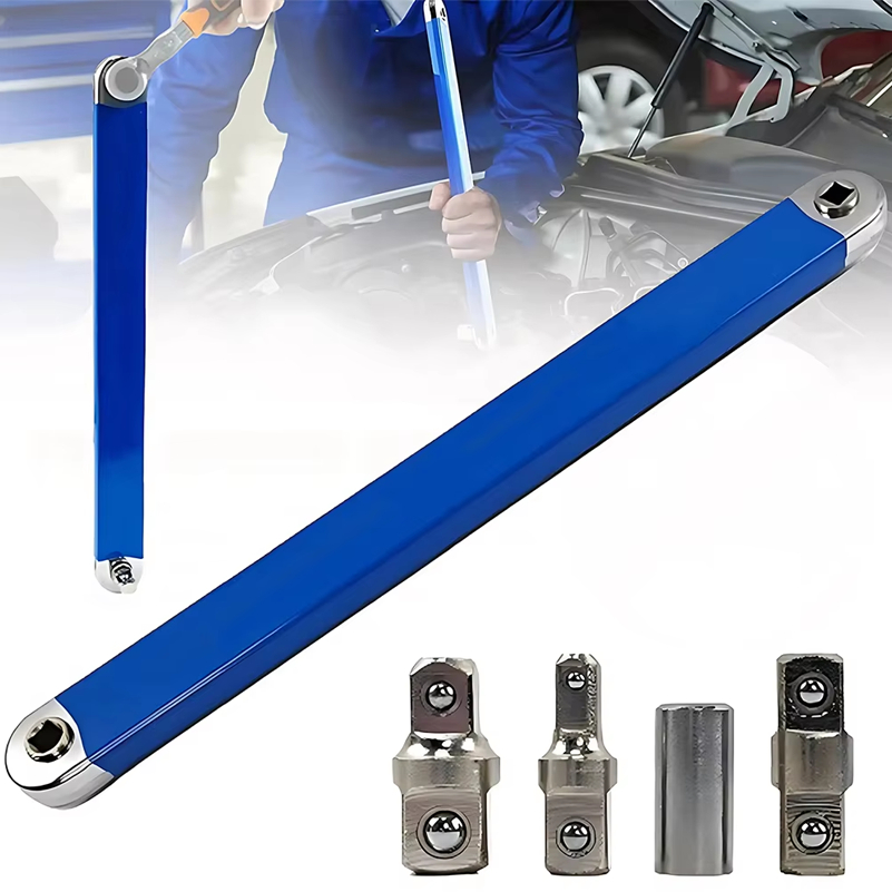 Offset Extension Wrench Tight Space Extension Tool Ratchet Extender ...