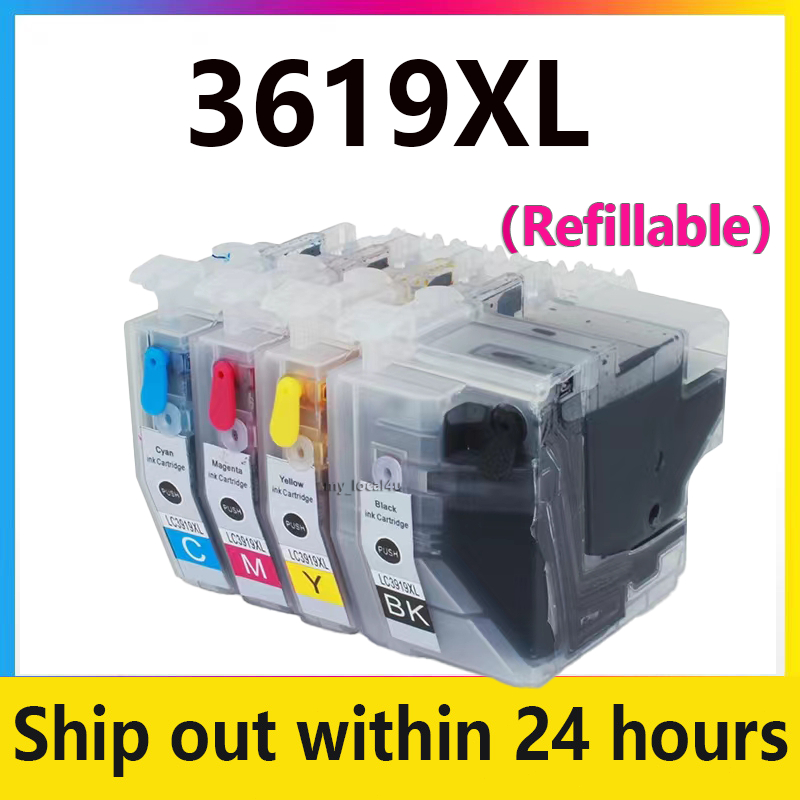 Compatible Brother 3617 3619 ink LC3617XL LC3619XL Refillable Ink ...