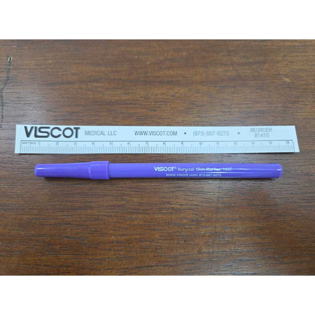 Viscot Value Surgical Marker Traditional Ink Twin Tip Regular Tip