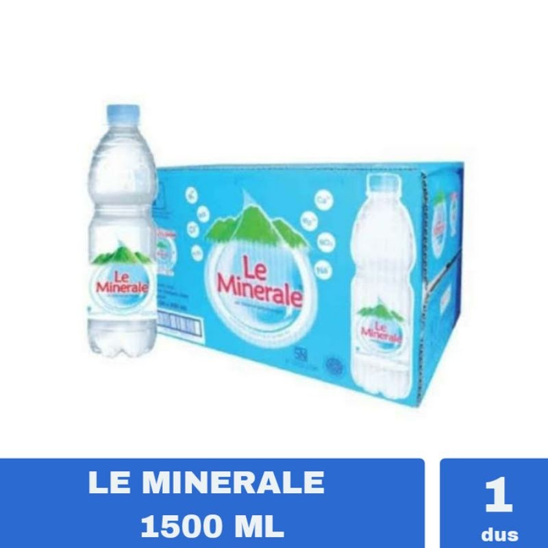 [WHOLESALE PRICE] Le Minerale Mineral Water 12 x 1500ml | Shopee Malaysia