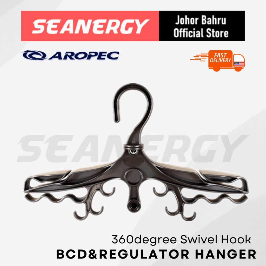 Aropec Multi Purpose Hanger BCD Regulator for Scuba Diving | Shopee ...