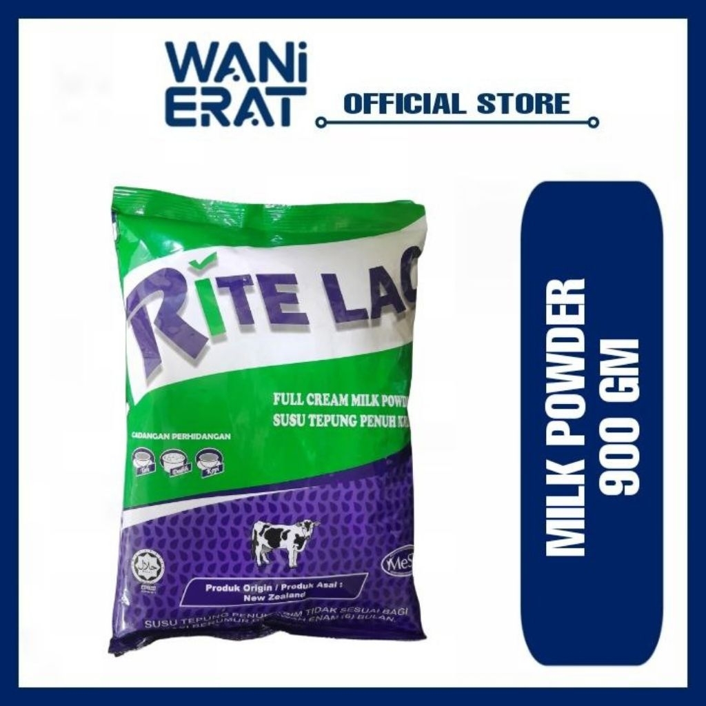 [900GM] RITE LAC FULL CREAM MILK POWDER | SUSU TEPUNG PENUH KRIM ...