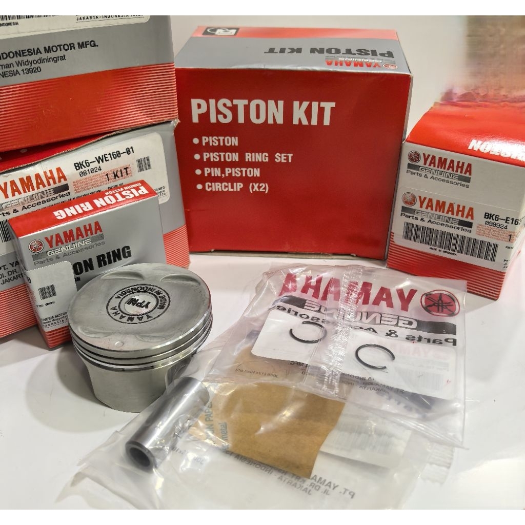100% ORIGINAL -YAMAHA R15 V1 V2 V3 MT15 STANDARD PISTON KIT SET ...