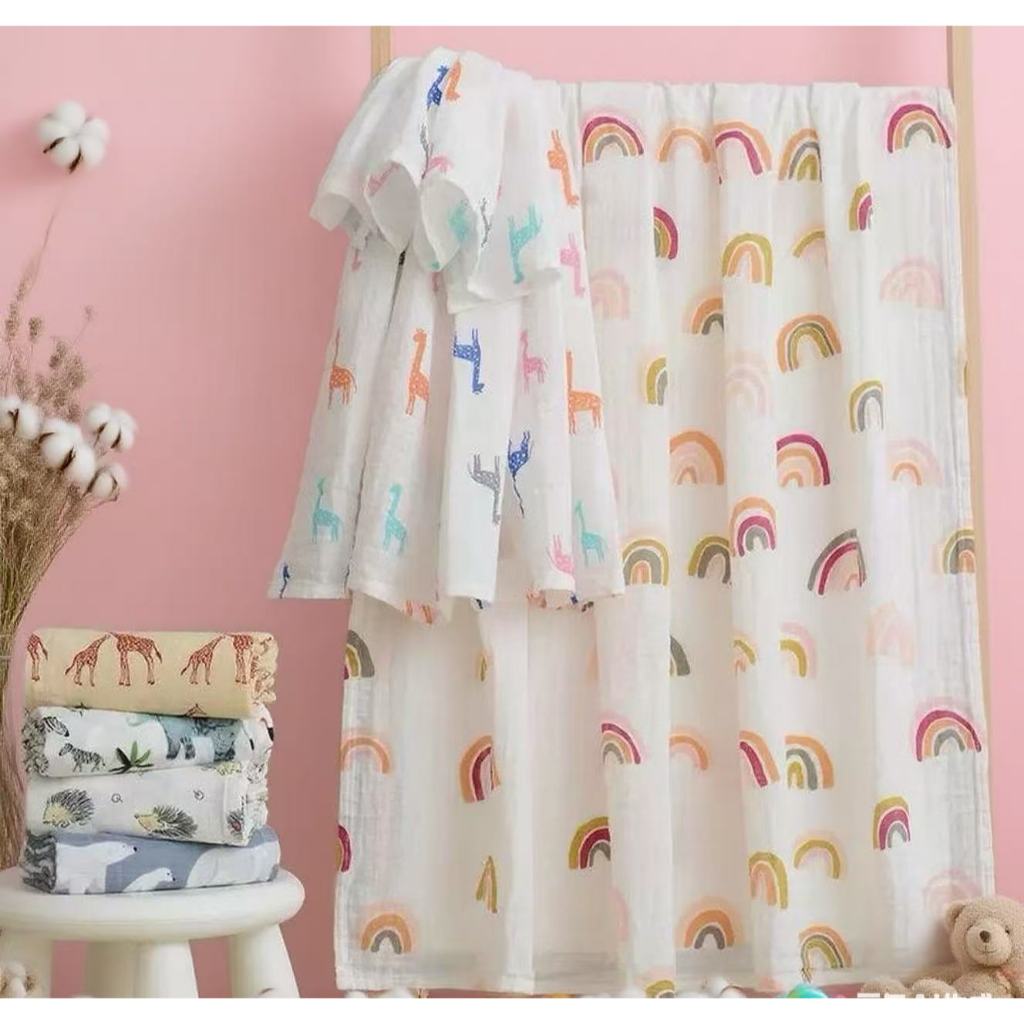 baby lampin napkin Newborn Napkin Cotton baby swaddle Reusable cloth ...