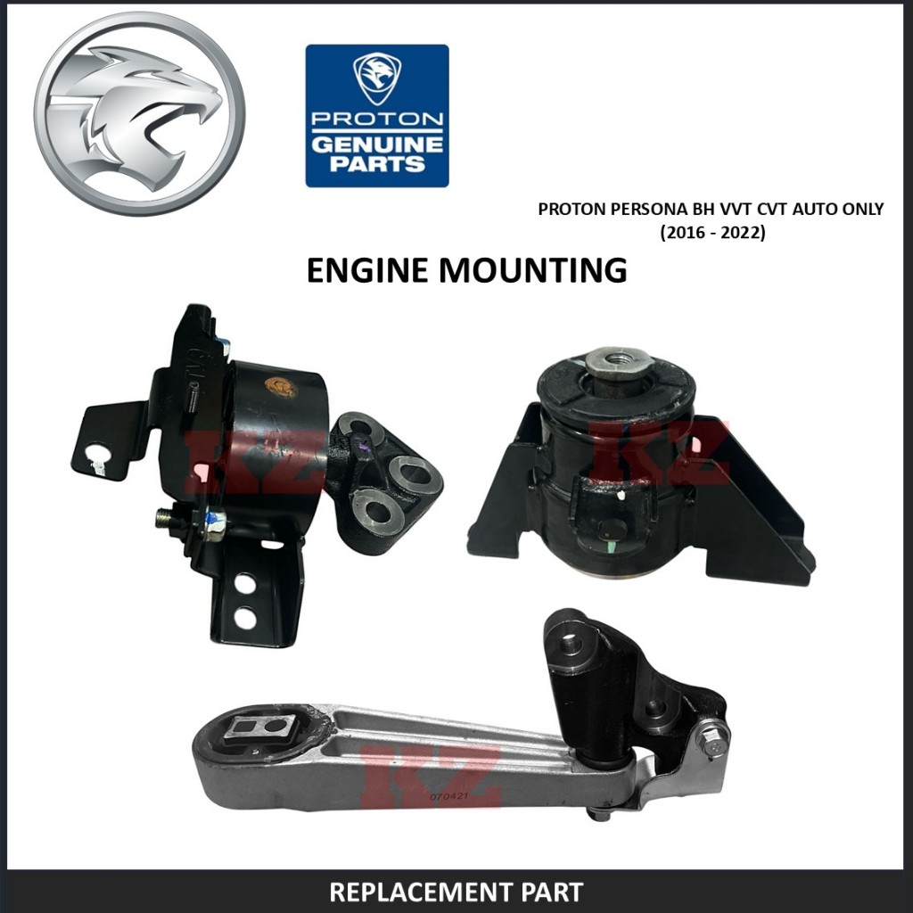 PROTON PERSONA BH VVT CVT AUTO ONLY 2016 - 2022 - 1 SET 3PCS - ENGINE ...