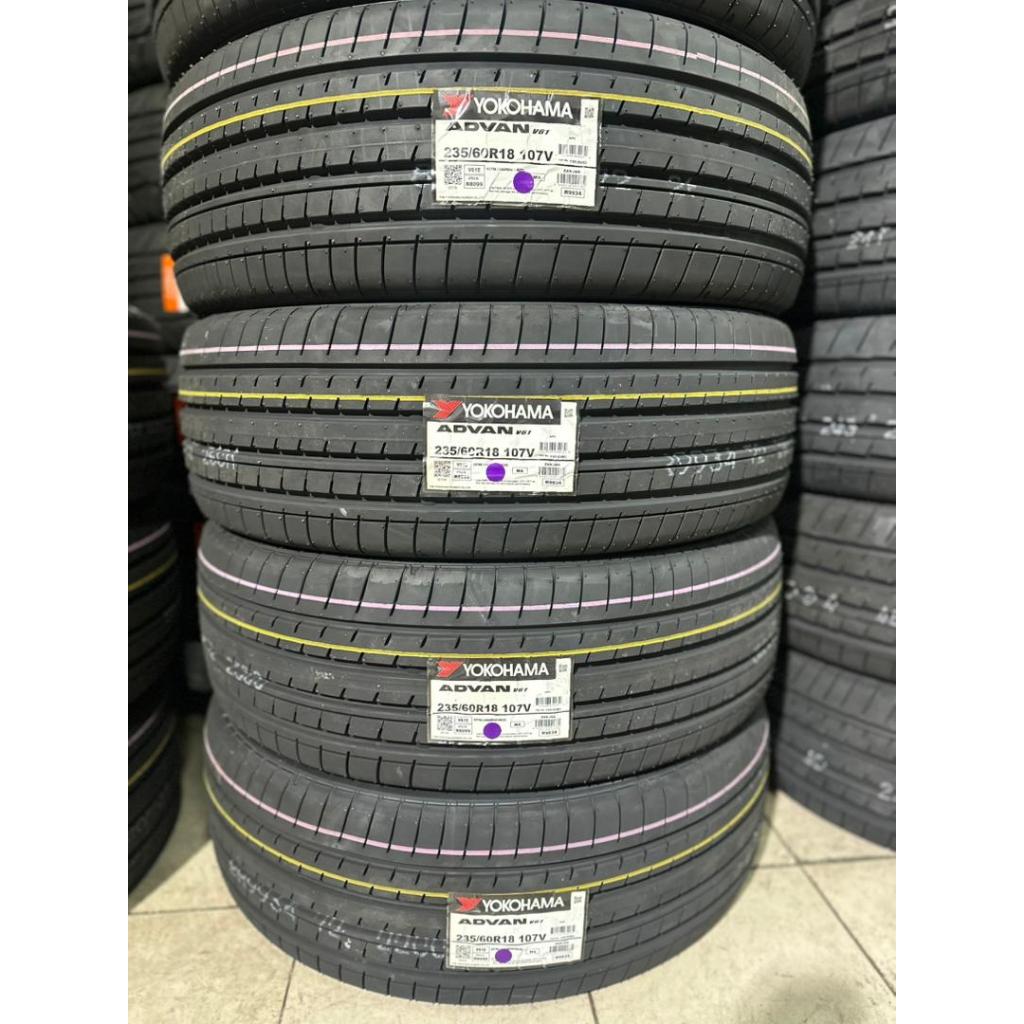 235/60/18 Yokohama Advan V61 Japan Tyre Tayar (ONLY SELL 2PCS OR 4PCS ...