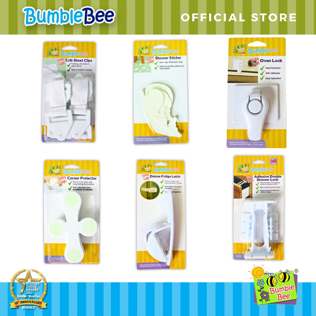 Bumble Bee Baby Safe Series - Safety Locks and Latches | Shopee Malaysia