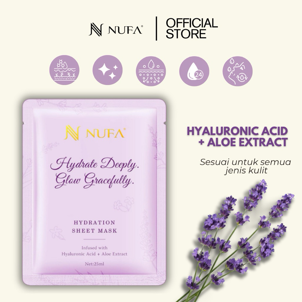 NUFA - SHEET MASK (Hydration Moisturizing) | Shopee Malaysia