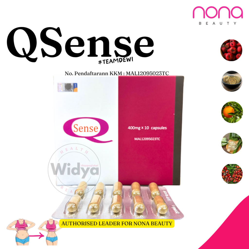 Nona Beauty QSENSE Sampah Cleanse by Kak Nona Kempis Perut Detoks Detox ...