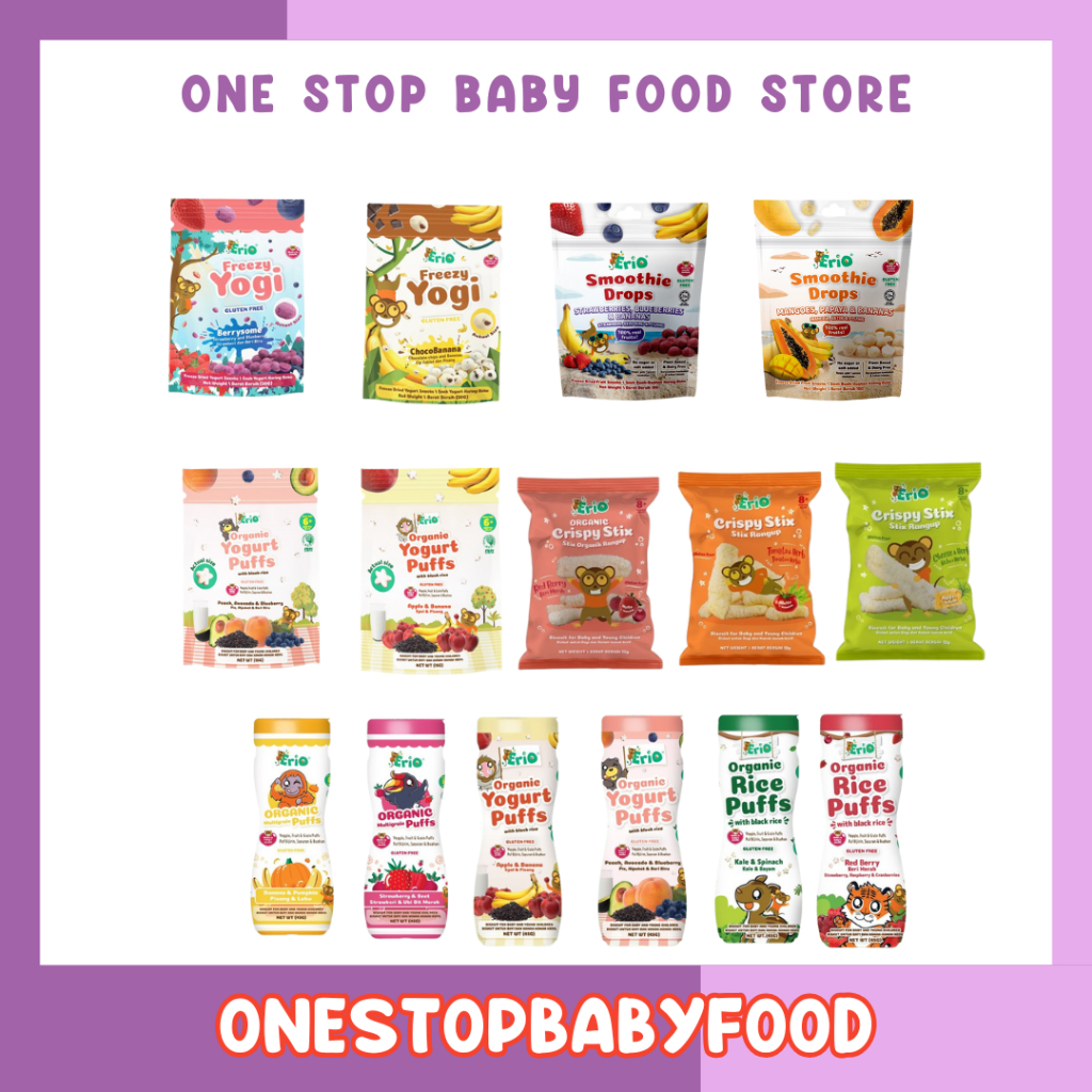 ERIO BABY FOOD - PUFF/FREEZE-DRIED FRUITS | Shopee Malaysia