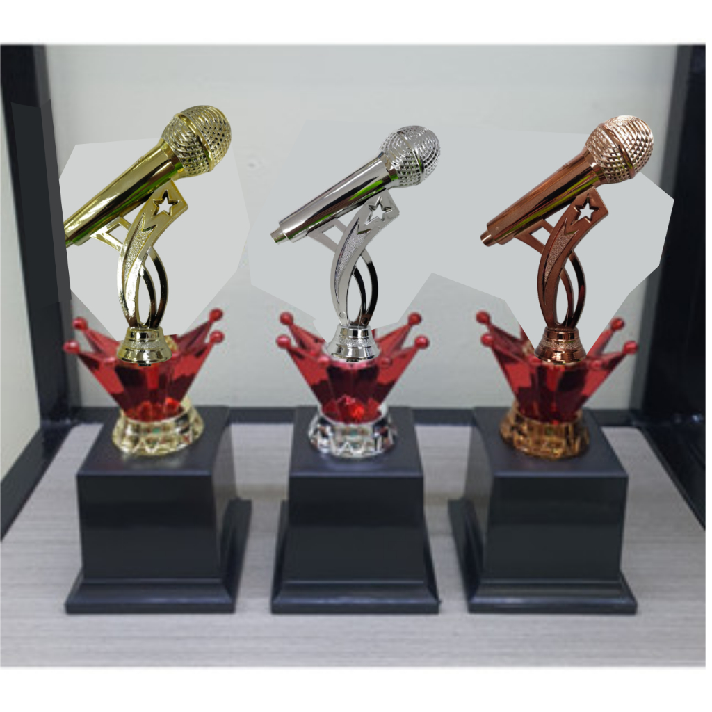 TROPHY SINGING Trophy Custom Trophy Murah Piala Anugerah Piala Murah ...