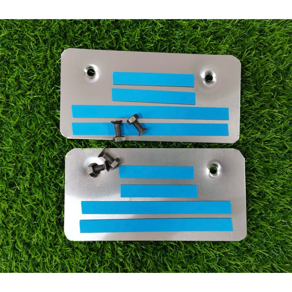 Universal Number Plate Bracket Tapak Breket Plat Besi Aluminium ...