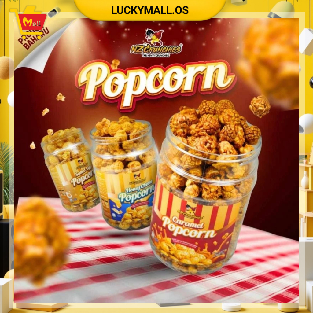 Popcorn NZ Crunchies 150g – Rangup & Sedap, Snek Ringan dari New ...
