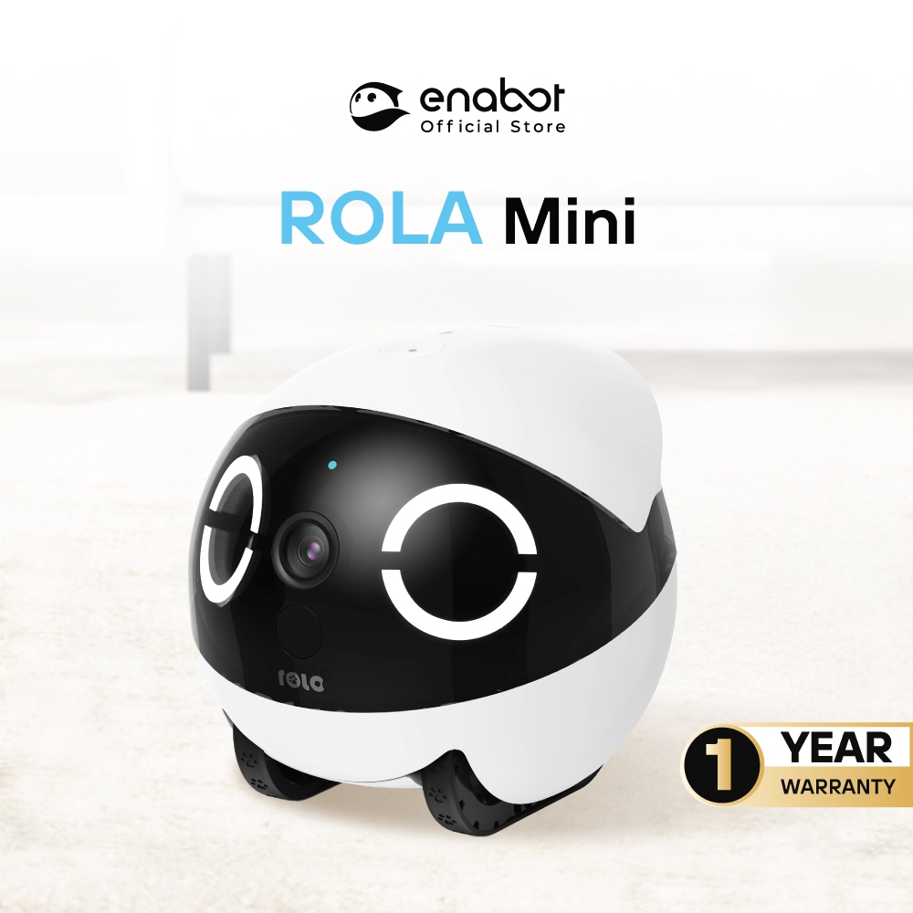 Enabot ROLA Mini 2K CCTV Camera Movable Robot| One-Touch Call | Last up ...