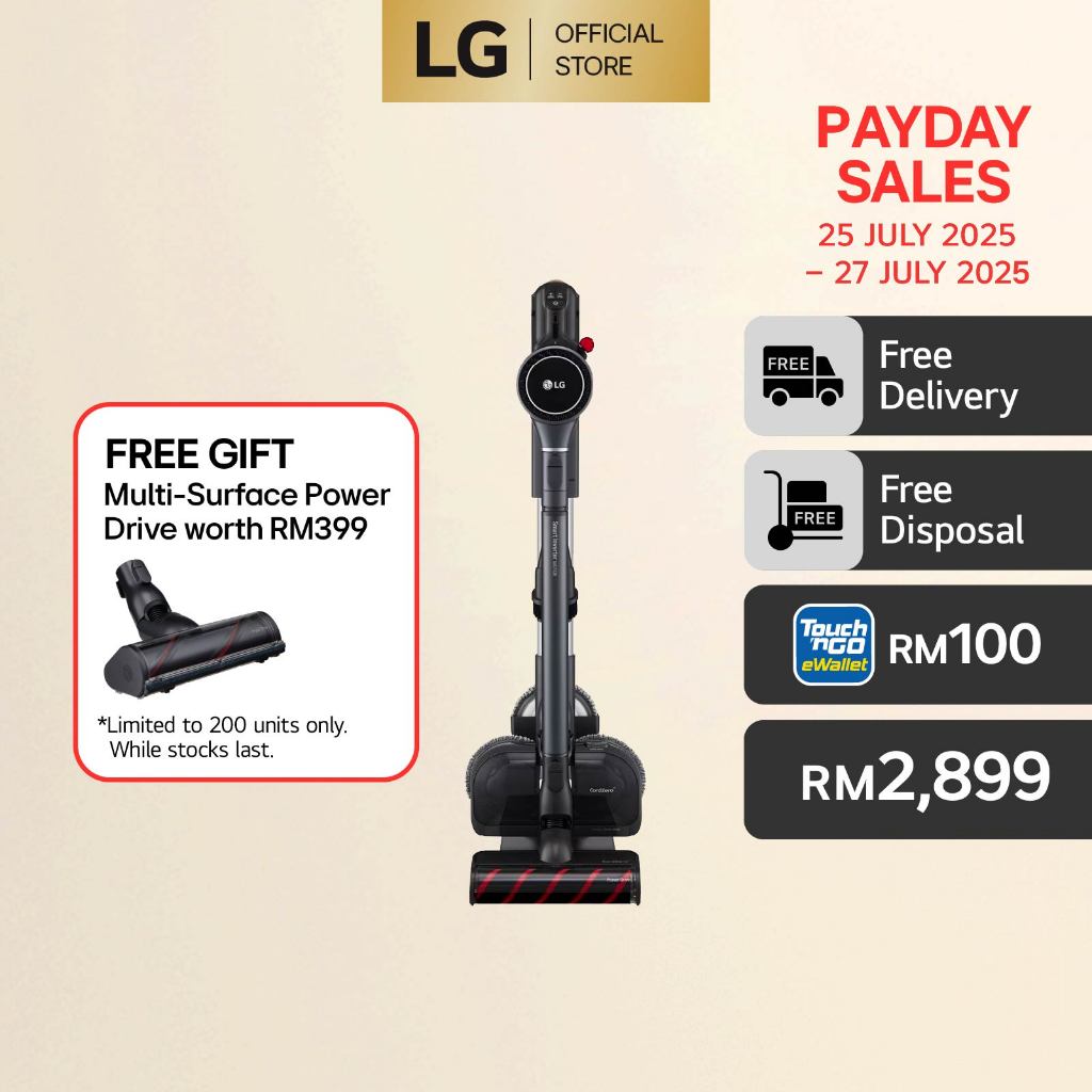 LG CordZero™ A9Komp (Iron Grey) | Shopee Malaysia