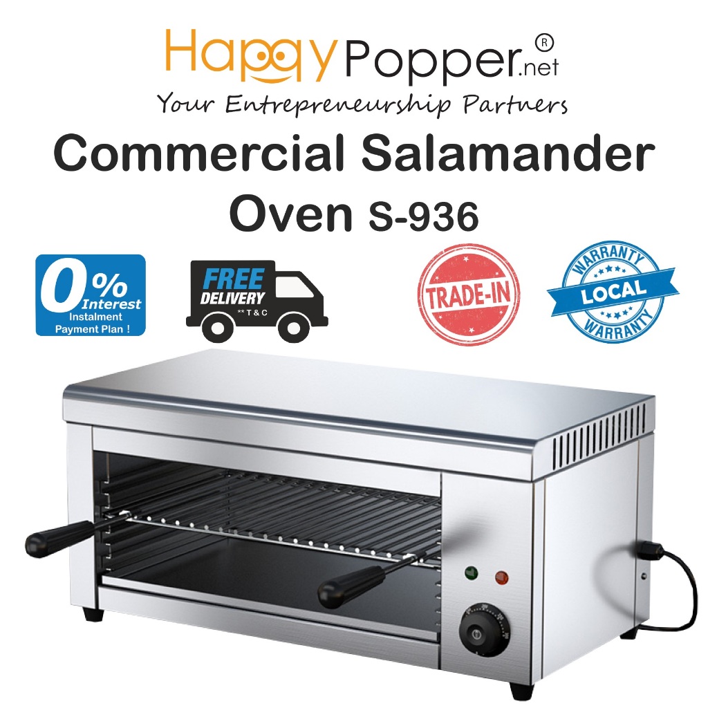 Happypopper Industrial Salamander Toaster Baker Pizza Oven Machine ...