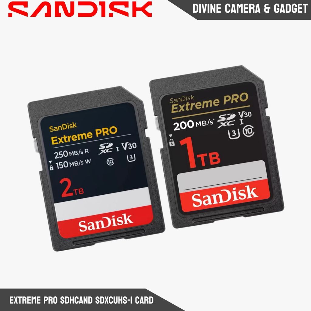 SanDisk Extreme PRO SDHC™ And SDXC™ UHS-I Card 1TB & 2TB | Shopee Malaysia