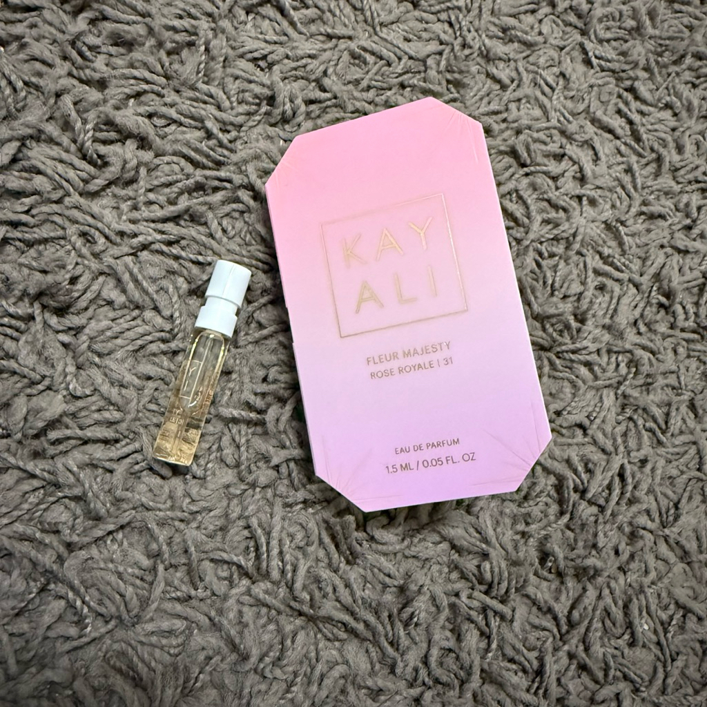 READY STOCK KAYALI Fleur Majesty Rose Royale 31 Eau De Parfum Vial ...
