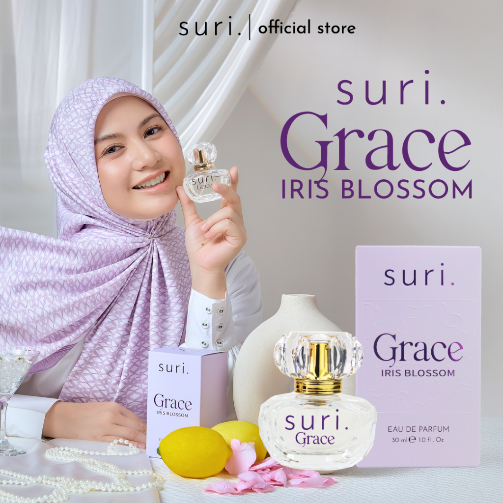 Suri Grace Iris Blossom Edp Parfum by Lisa Surihani (30ml) | Shopee ...