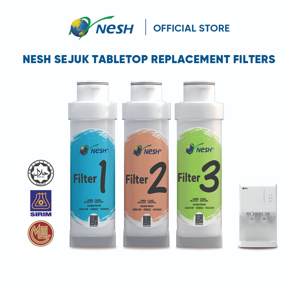 NESH Sejuk Hot & Cold Filter Replacements | Shopee Malaysia