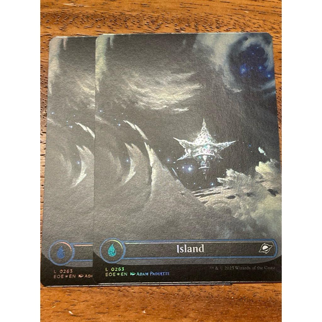 (EOE) Basic Land - Island Foil | Shopee Malaysia