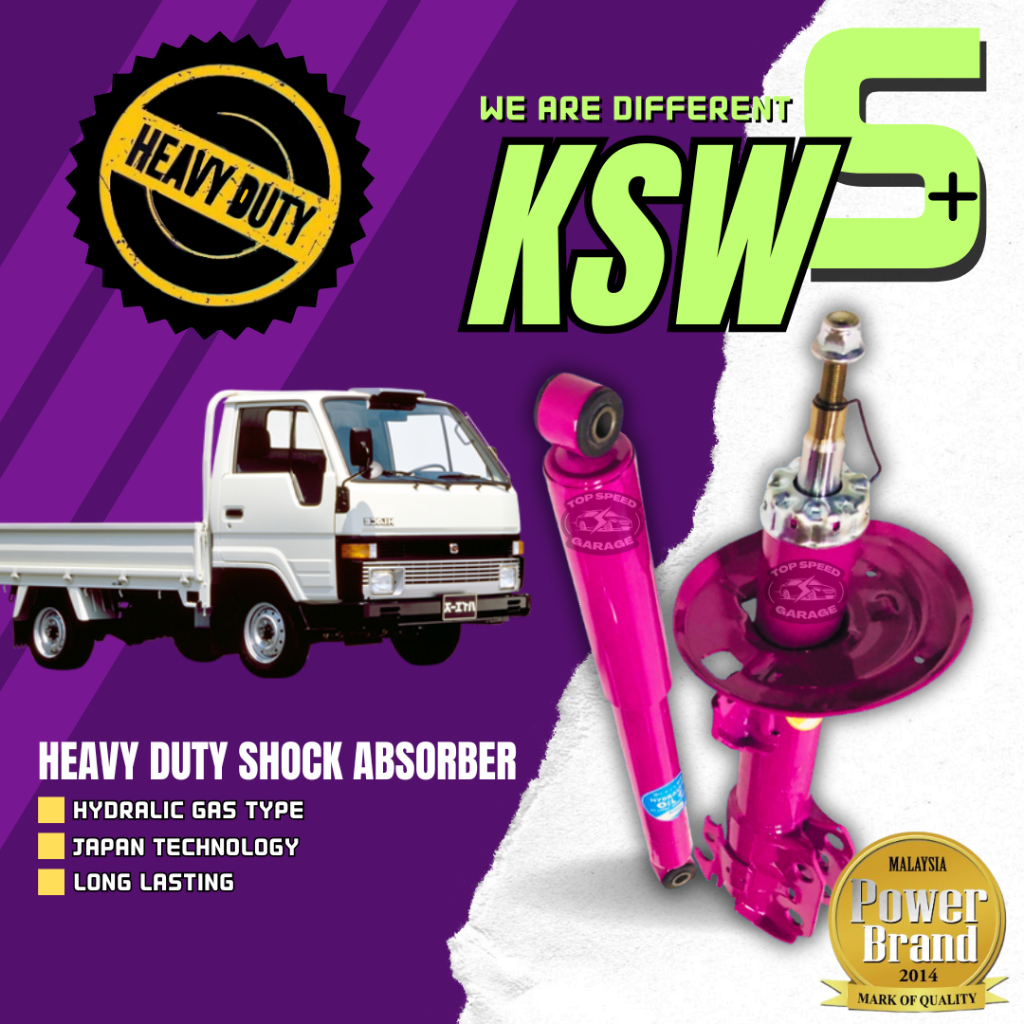 Toyota Hiace Truck LH80 / YH80 - KSW (GAS) Heavy Duty Shock Absorber ...
