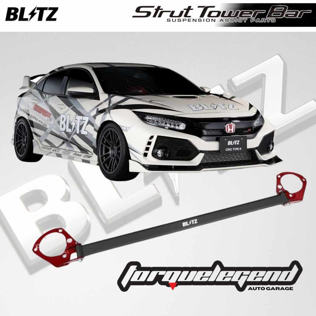 BLITZ FRONT STRUT TOWER BAR - CIVIC TYPE R FK8 (B96167) | Shopee Malaysia