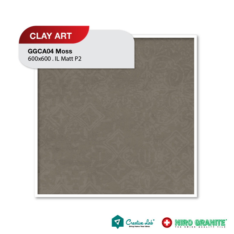 NIRO GRANITE TILES CLAY ART GCA04 | 600x600mm IL MATT 1pc | Shopee Malaysia