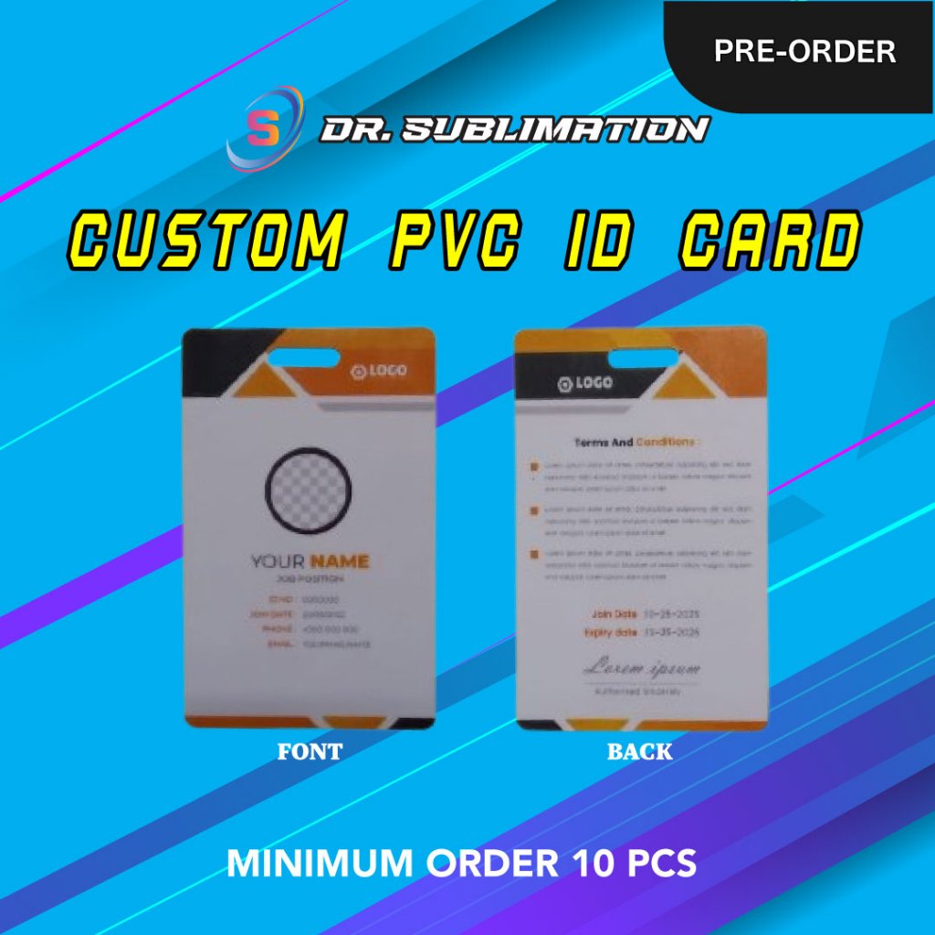 Custom PVC ID CARD 1 & 2 Side Corporate PVC ID CARD , Student PVC ID ...